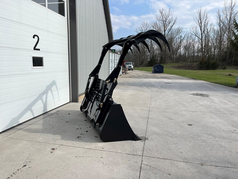 NEW – High Capacity Grapple Ready Bucket | Frontlink Inc